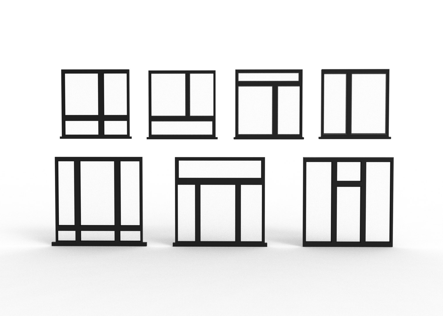 3D Windows 3D Model Model - TurboSquid 2363039