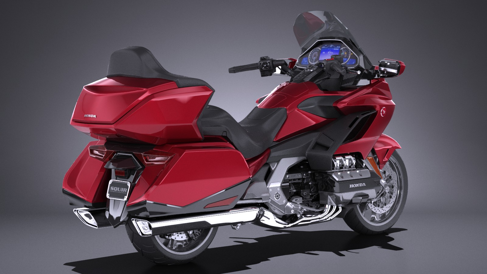 modelo 3d Honda Goldwing 2018 - TurboSquid 1270995