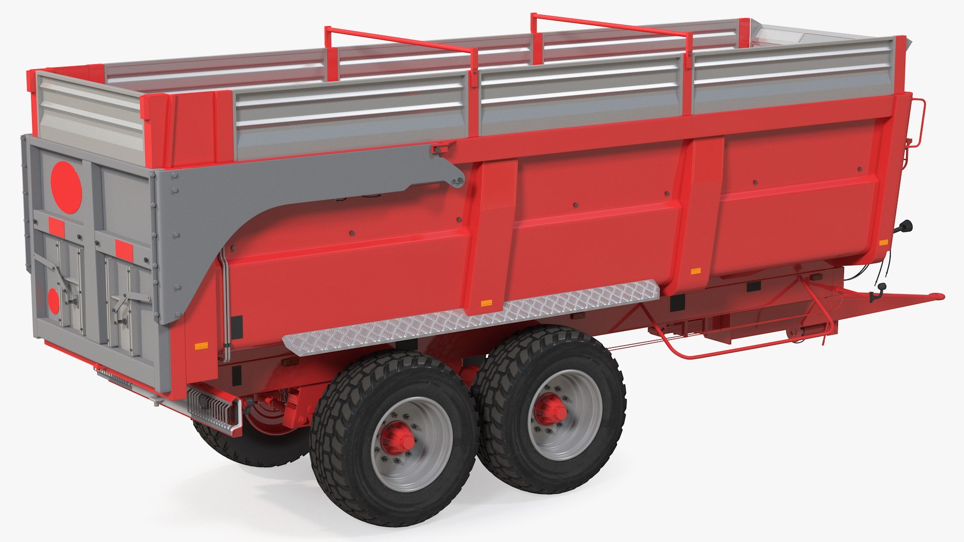 Agricultural Tipper Trailer Clean 3D Model - TurboSquid 1583584