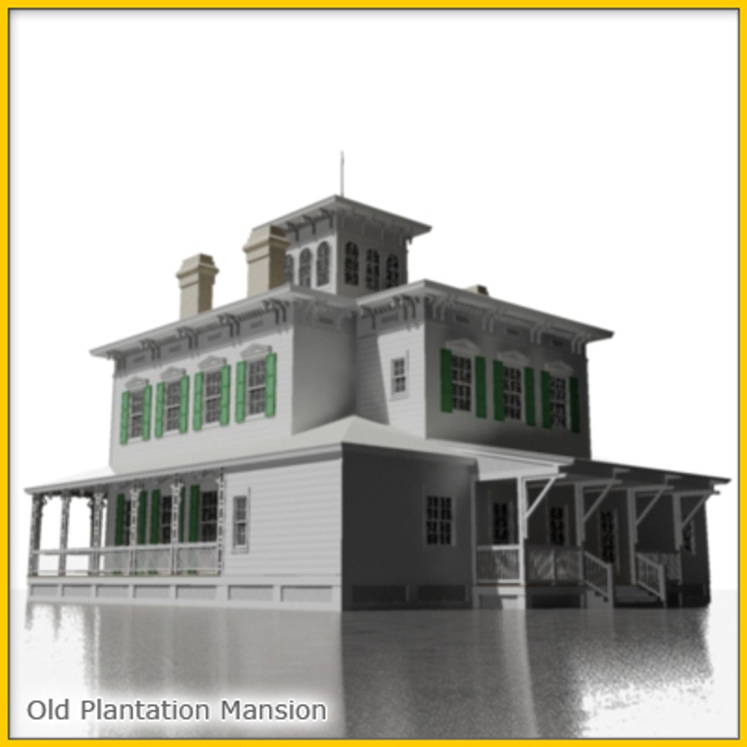 Plantation Estate 3d Max
