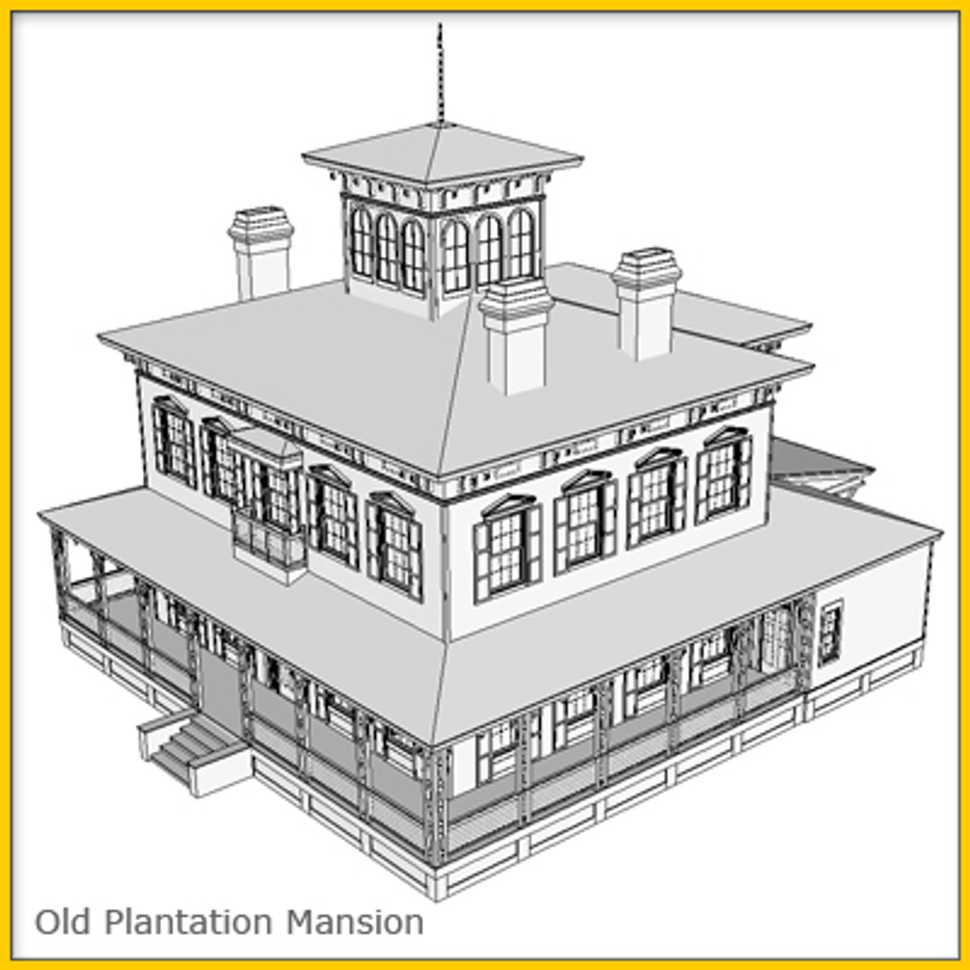 Plantation Estate 3d Max