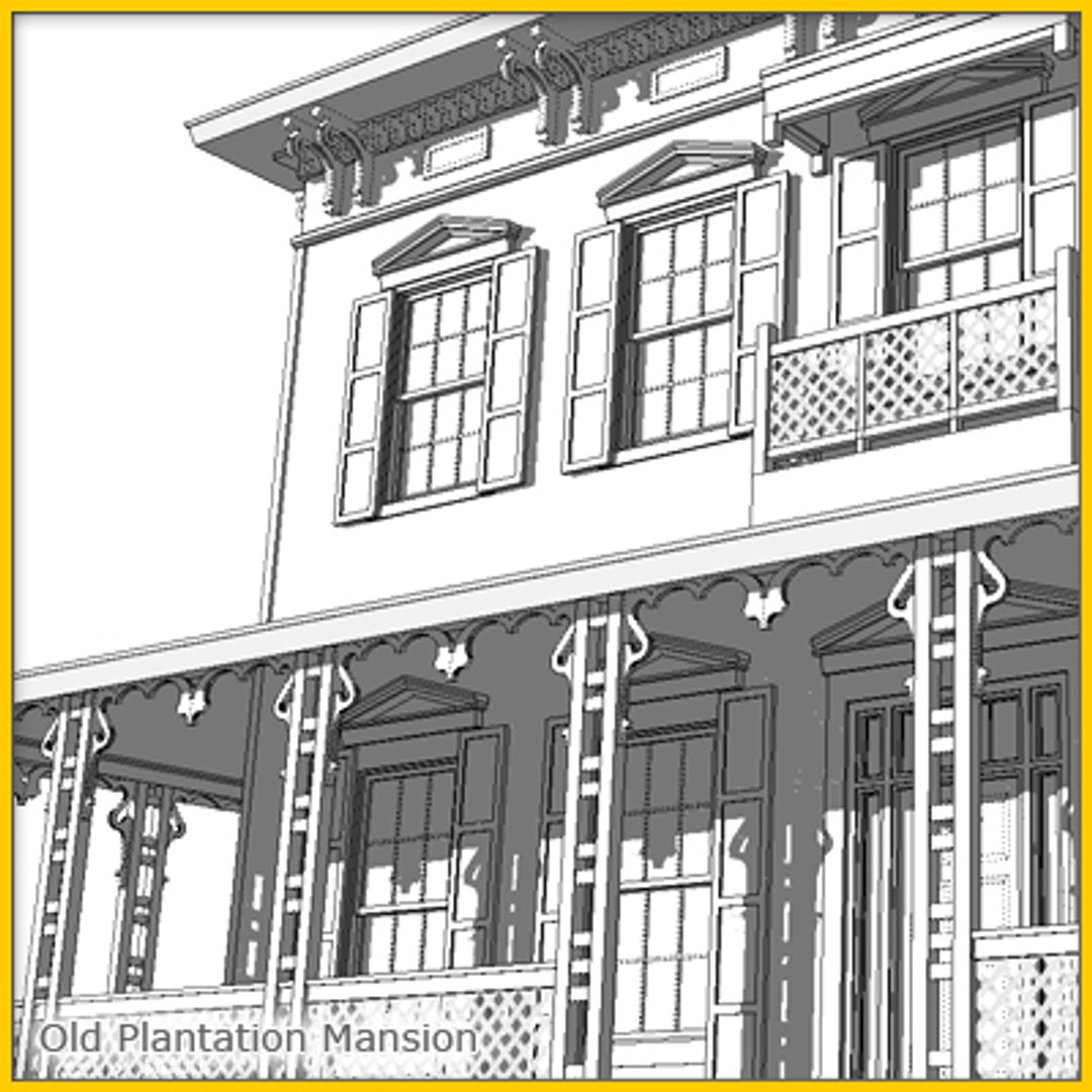 Plantation Estate 3d Max