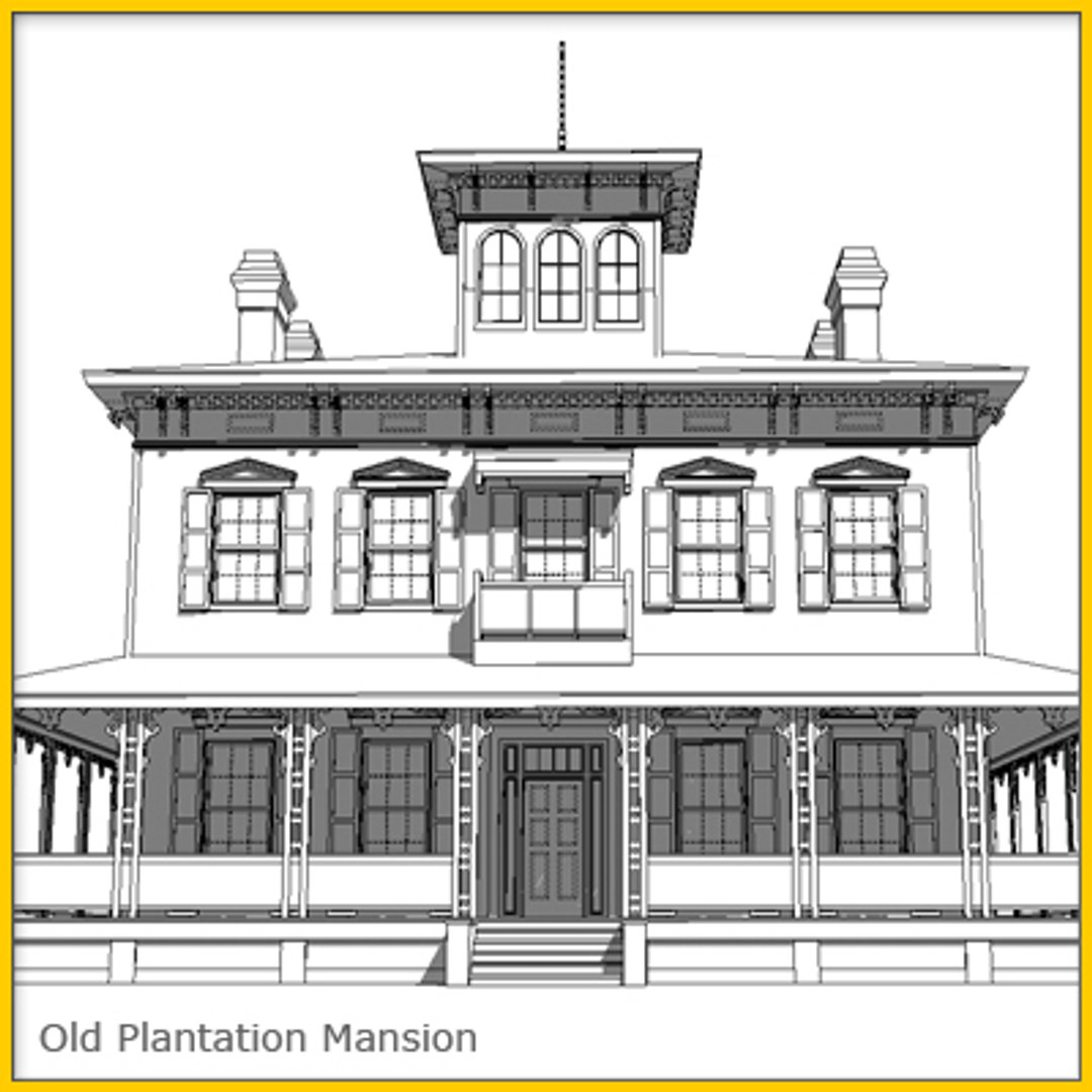 Plantation Estate 3d Max
