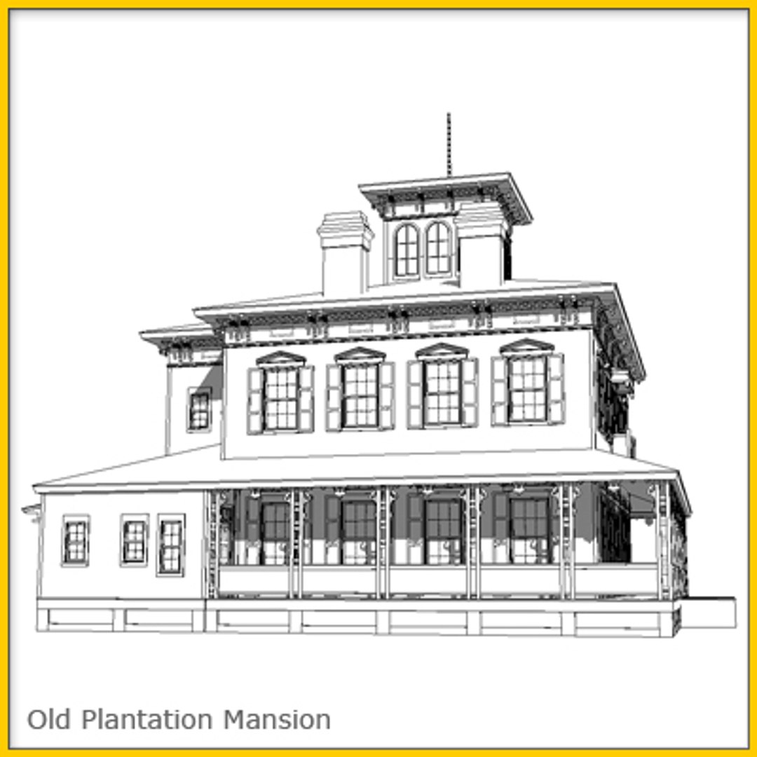 Plantation Estate 3d Max