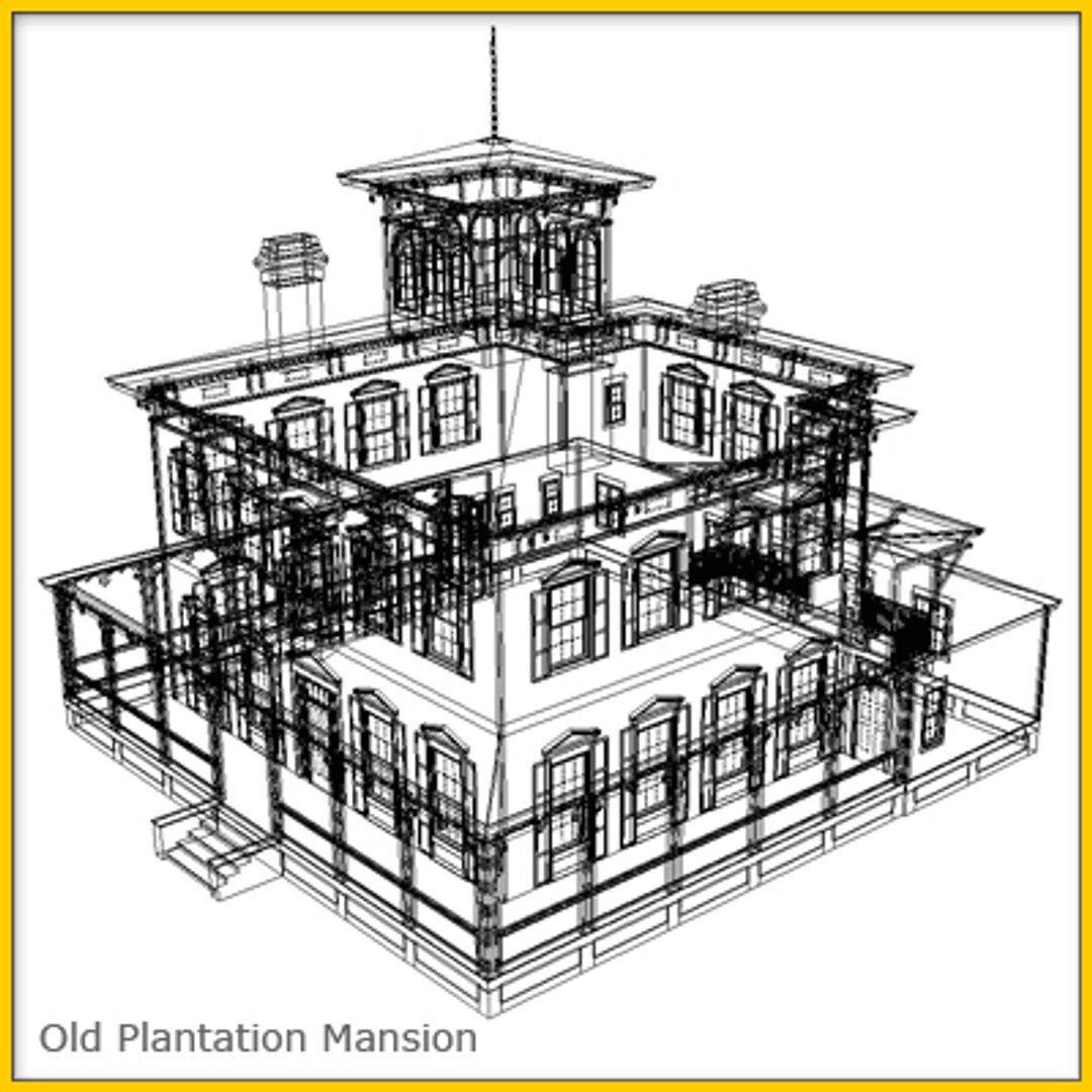Plantation Estate 3d Max