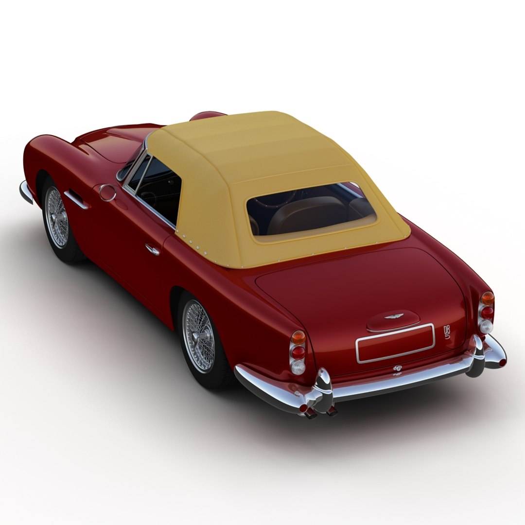 Aston Martin Db5 Convertible 3d Model
