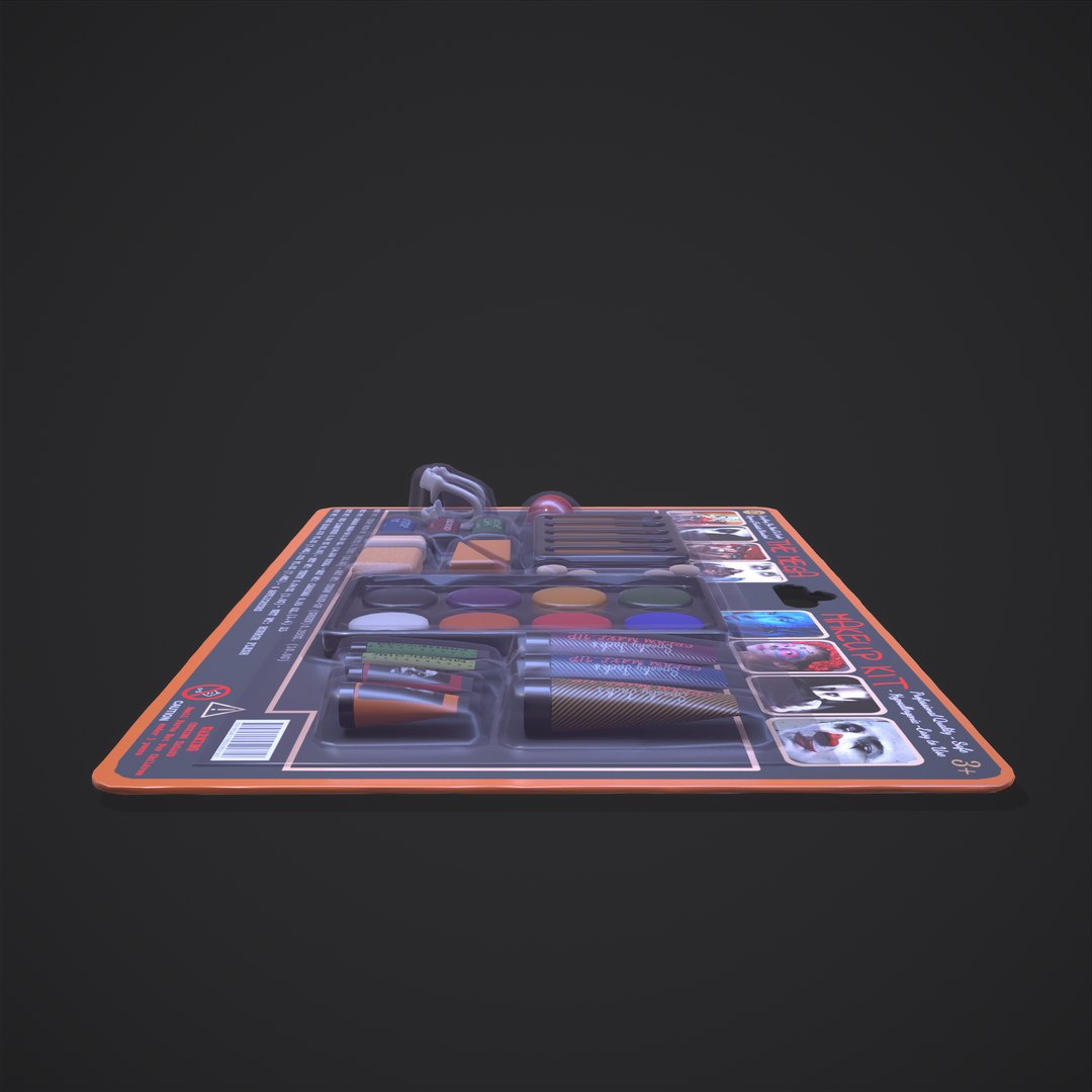 The Mega Make-up Kit 3D model - TurboSquid 1955316