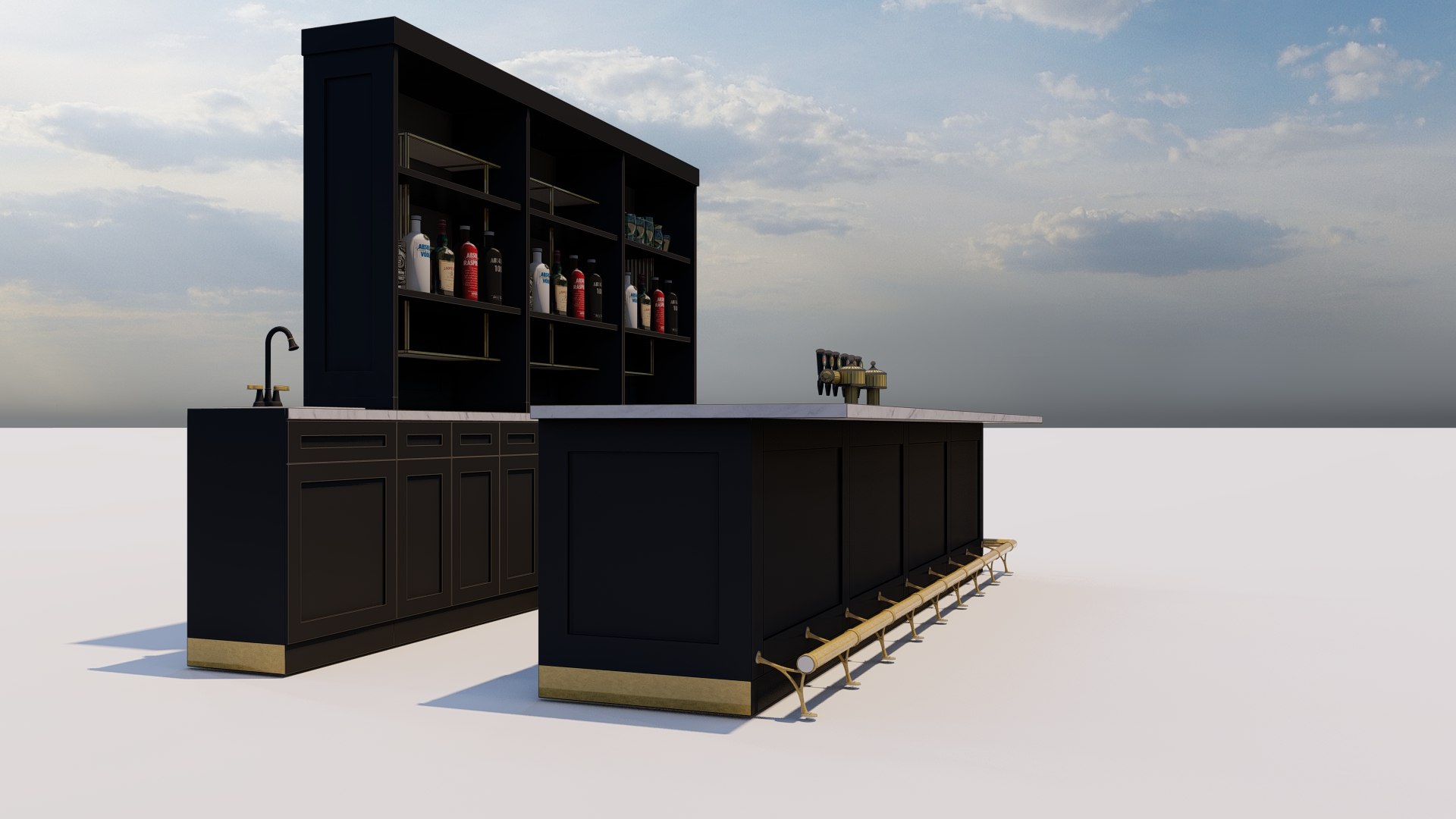 3D Model Bar Forniture - TurboSquid 1986519