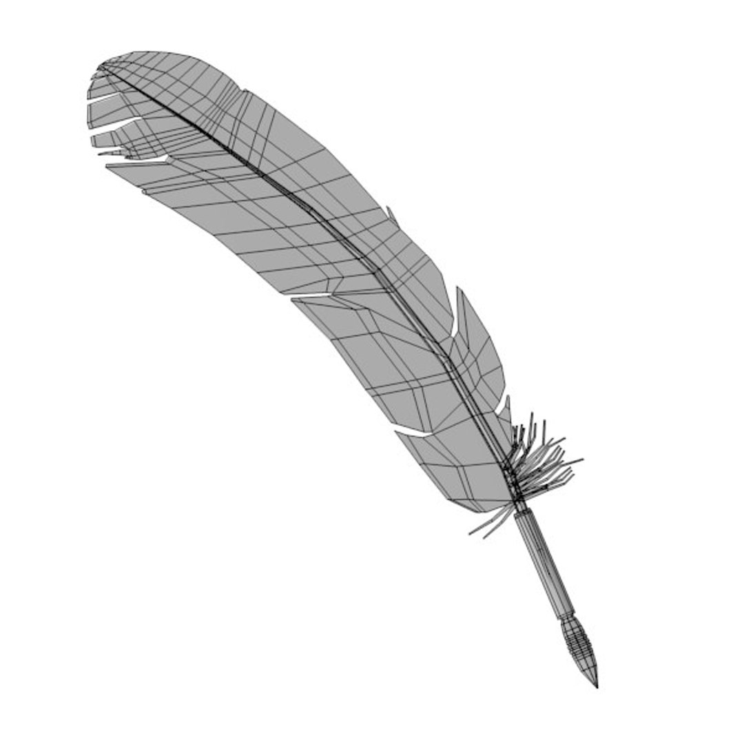 Quill 3d Model