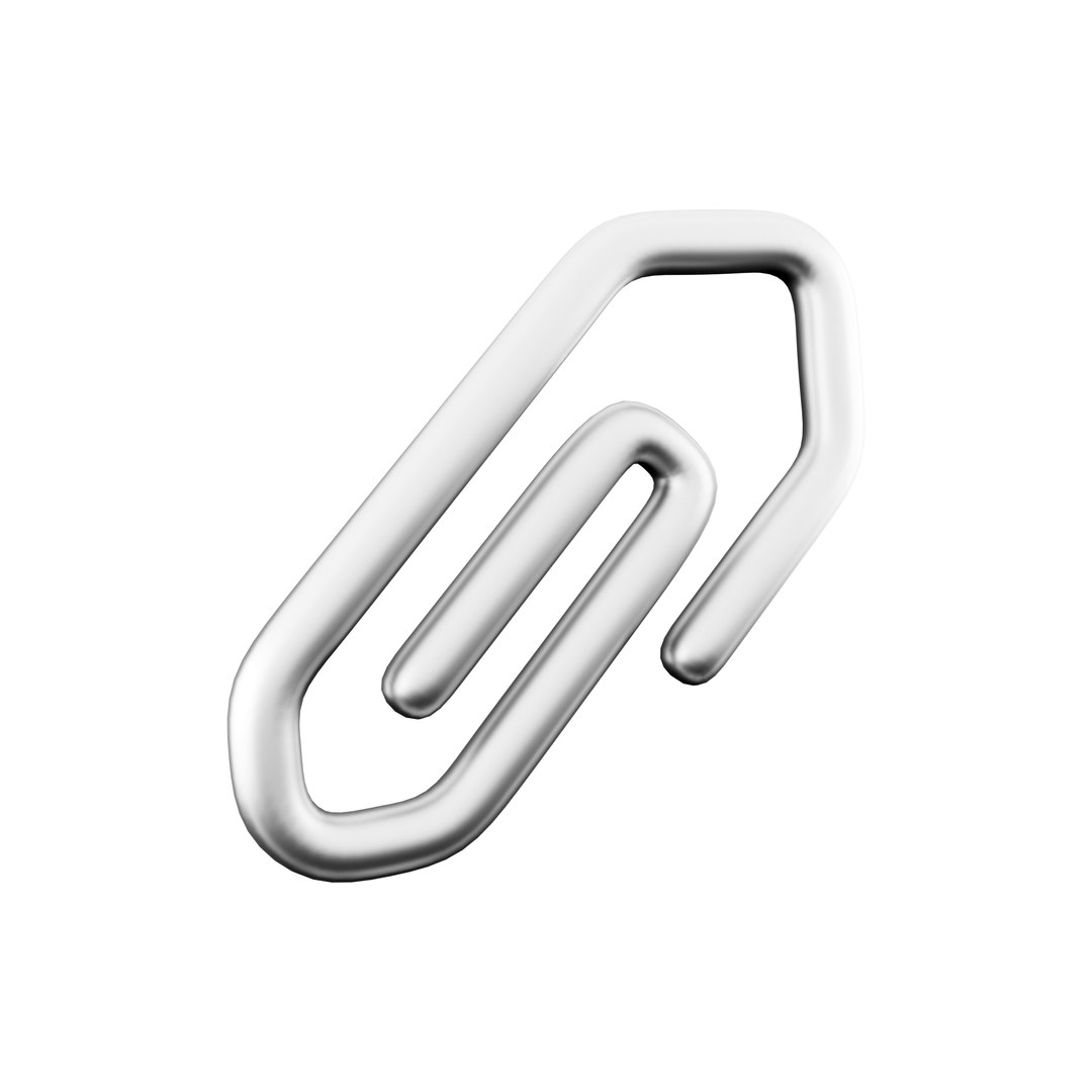 3D Model 3d Paperclip - TurboSquid 2013903