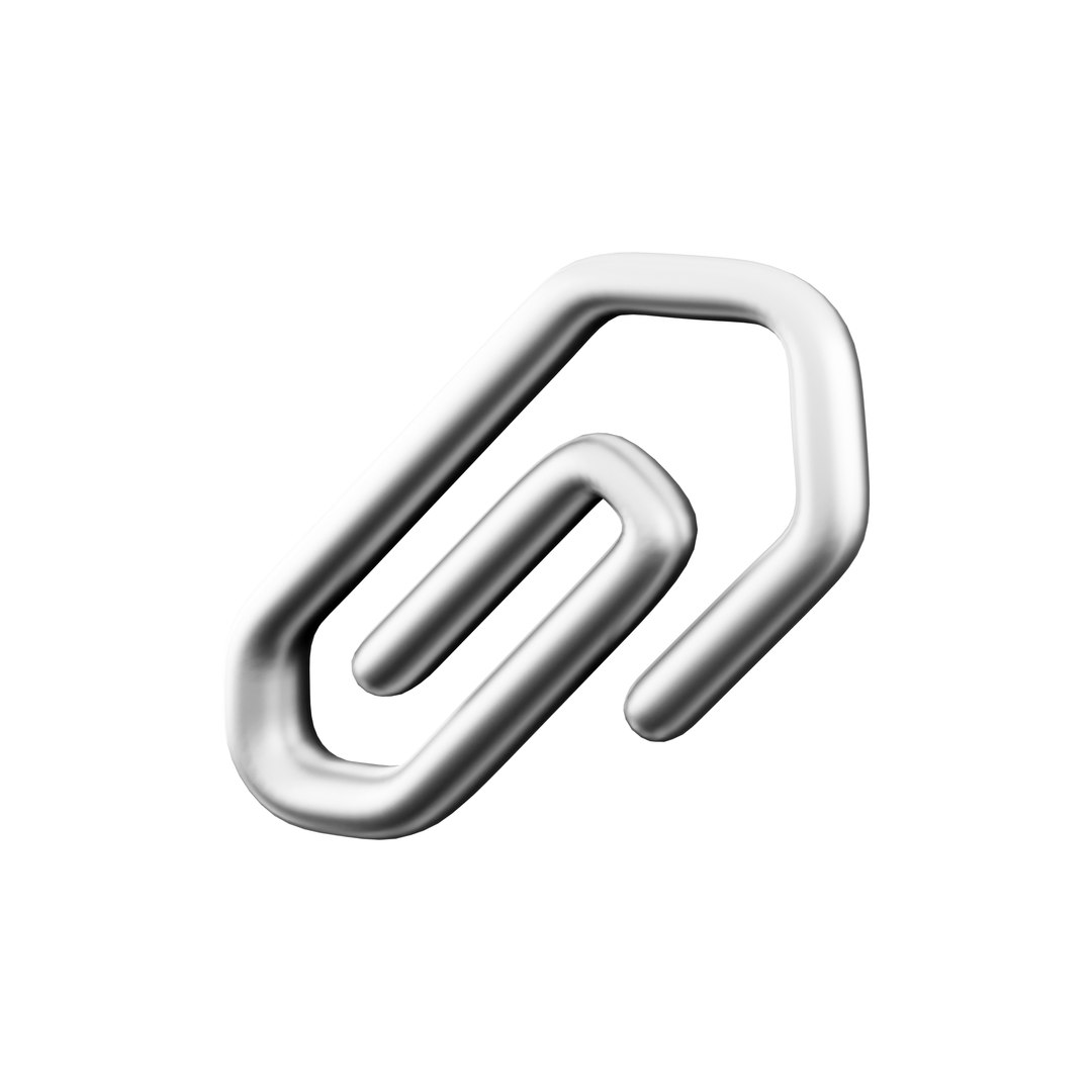3D Model 3d Paperclip - TurboSquid 2013903