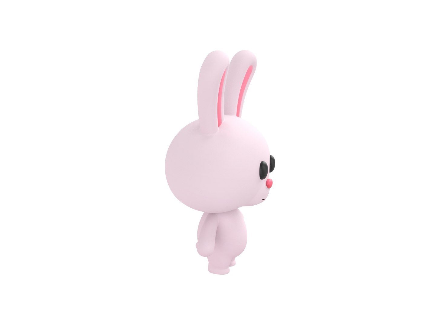 3D model rabbit character - TurboSquid 1640219