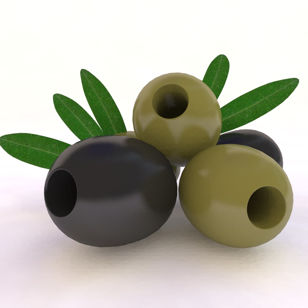 3d Olive Model