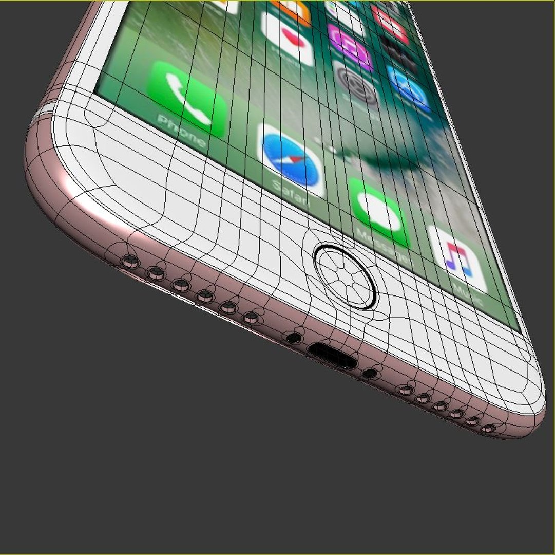 Iphone 7 3d Model