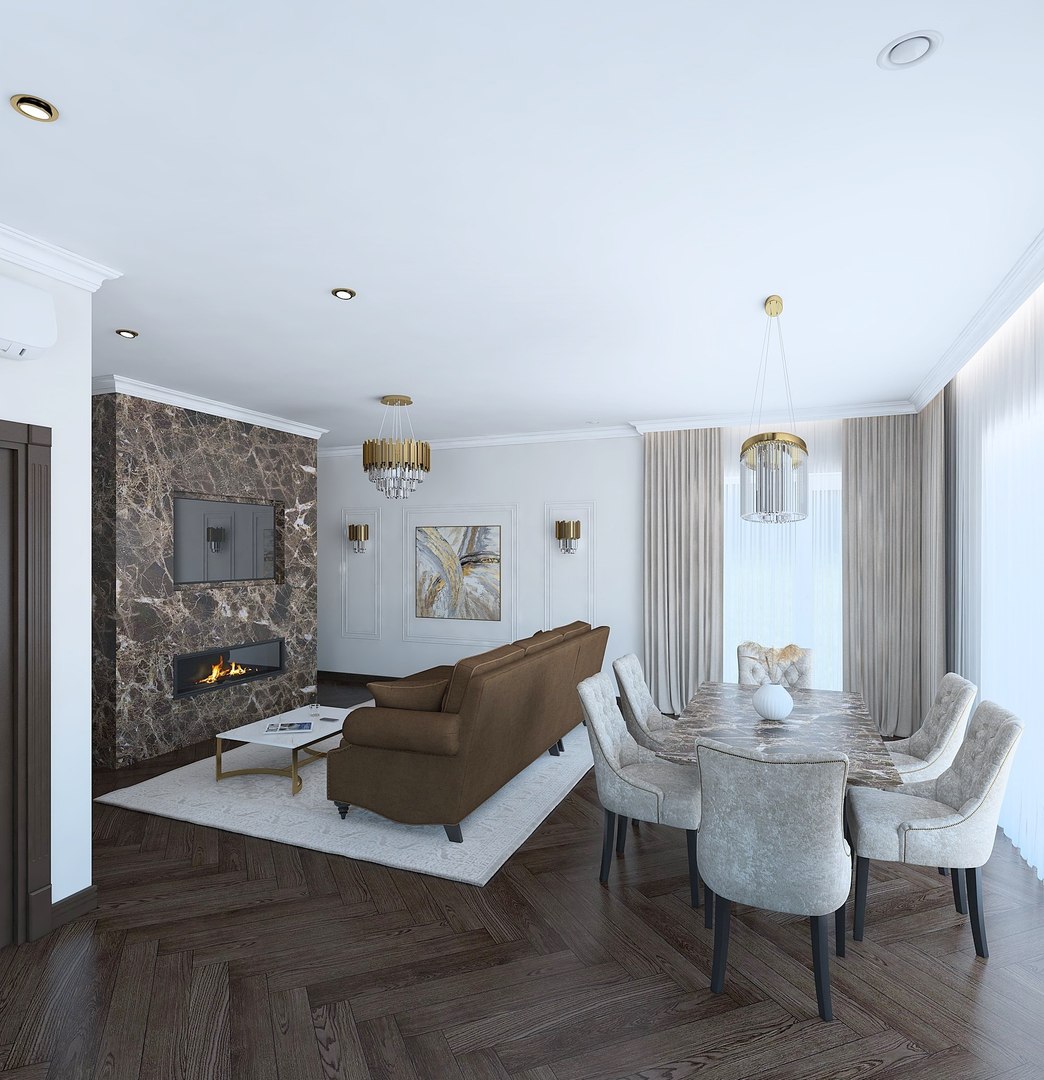 Amazing classic style living room 3D model - TurboSquid 1728595