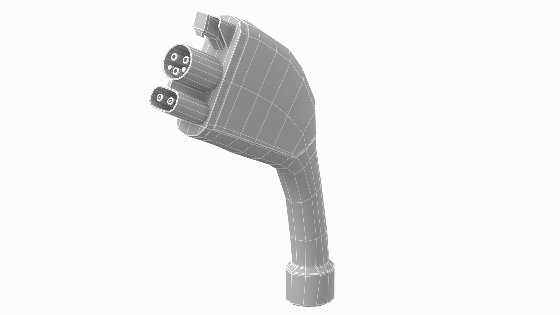 Electric Vehicle Charging Plug Socket 03 Model - TurboSquid 2229537