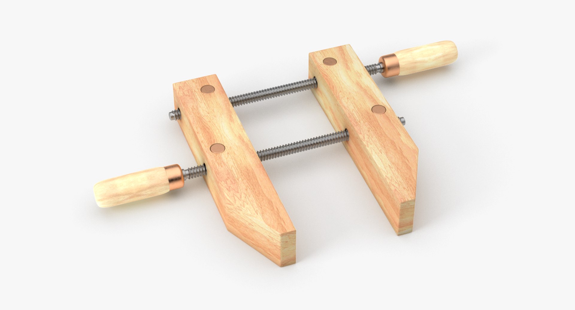 Clamp Screw 3D Model - TurboSquid 1164443