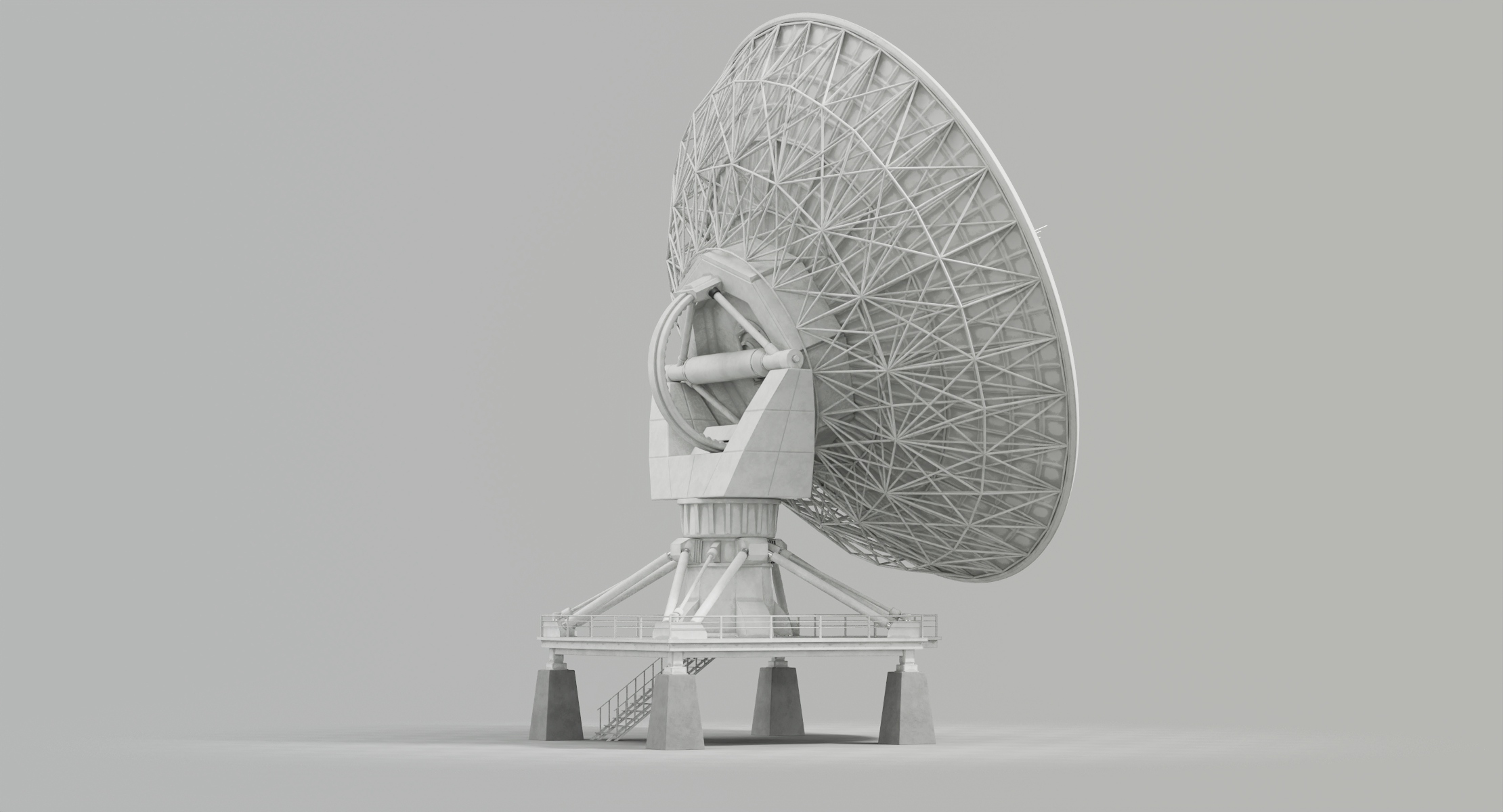 Satellite Dish 3D model - TurboSquid 1753713