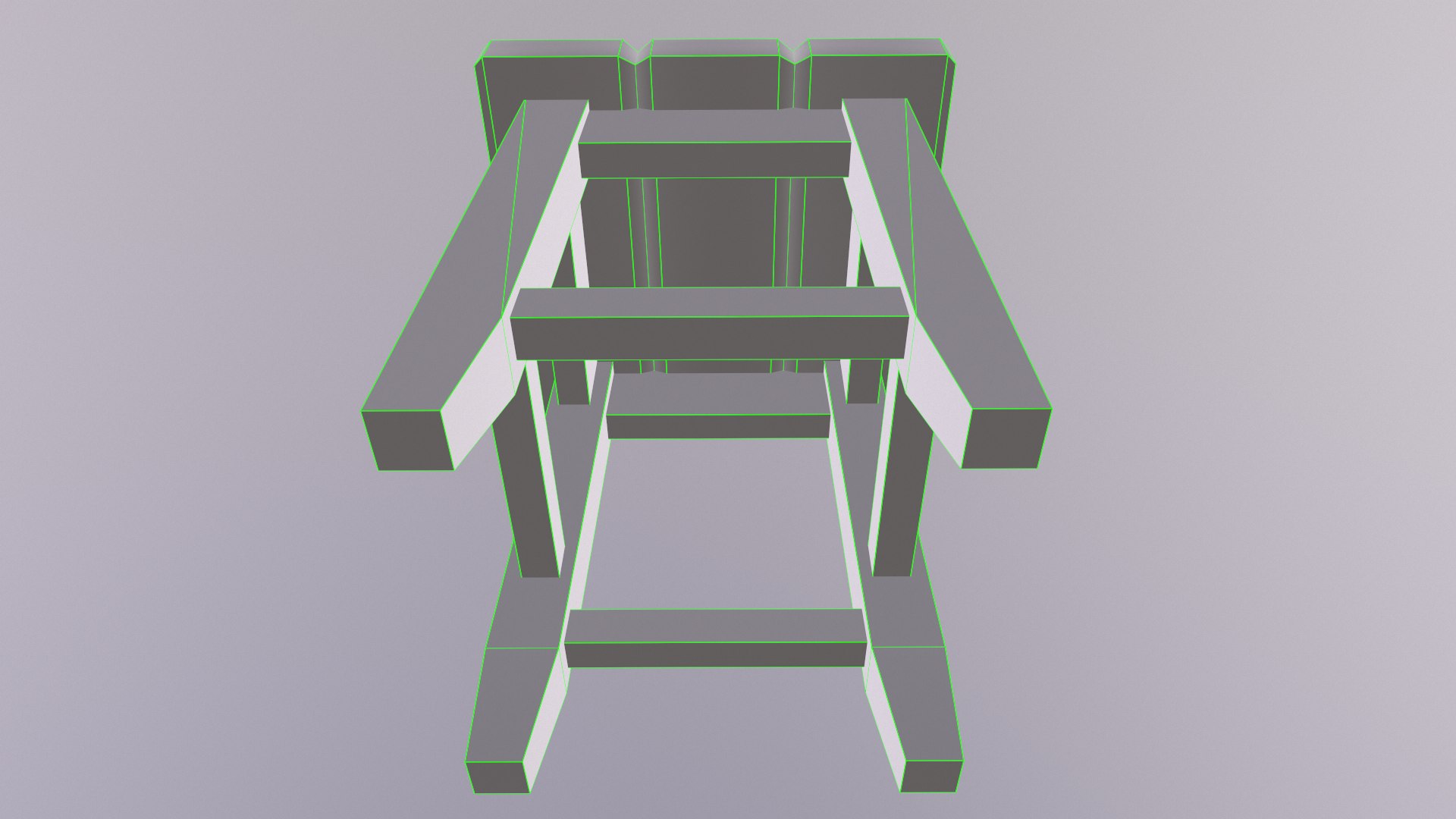 3D Stylized Medieval Stool - TurboSquid 1974021