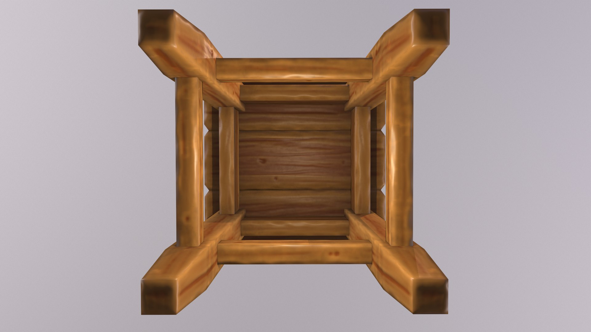 3D Stylized Medieval Stool - TurboSquid 1974021