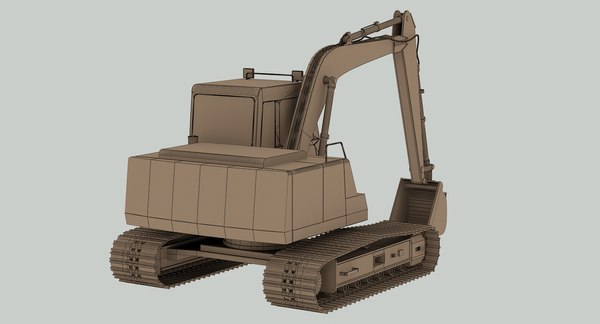 DaeWoo DH130 굴삭기 3D 모델 - TurboSquid 1276968