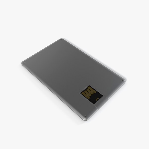 3d model usb flash drive