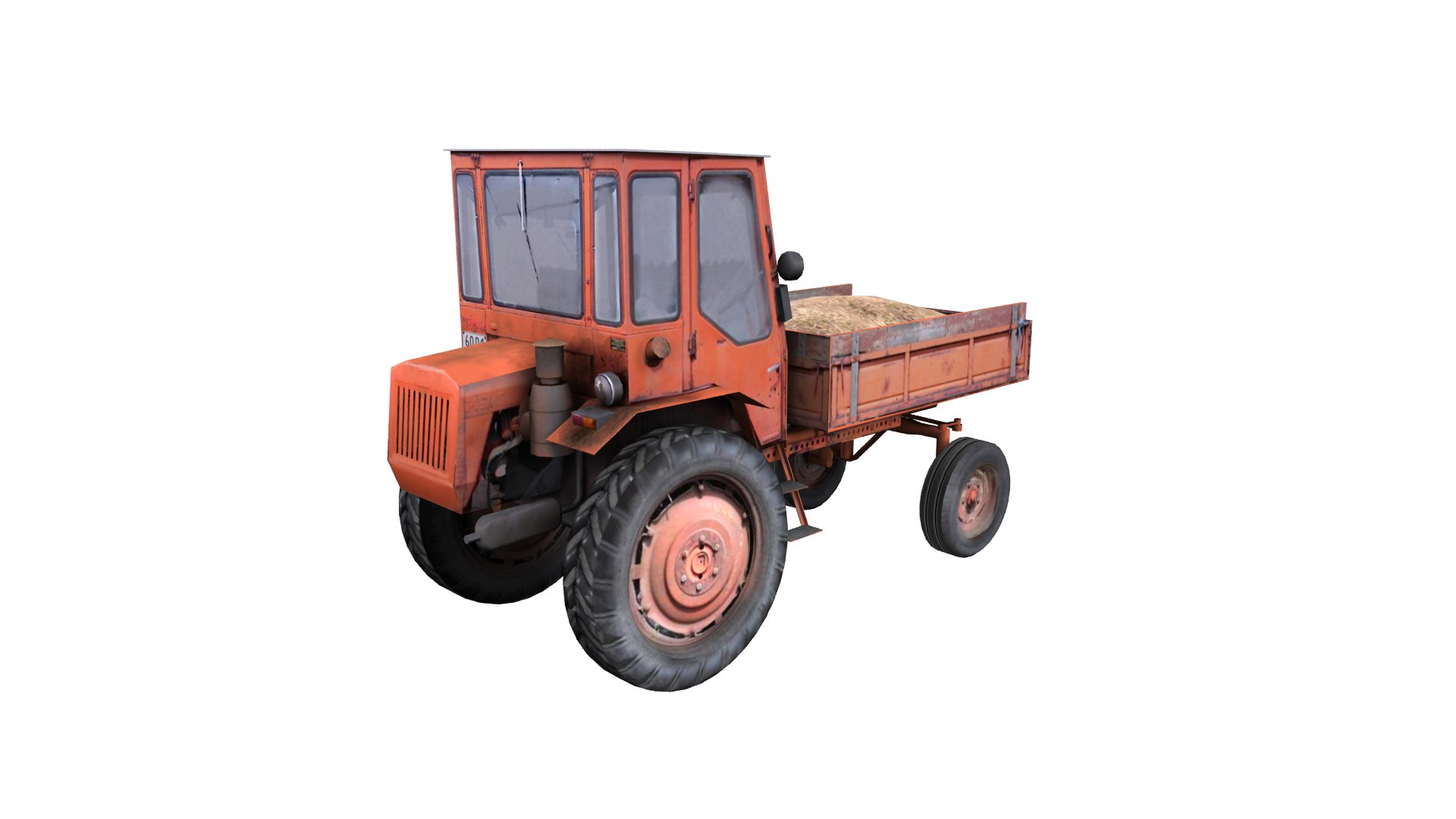 3D USSR T-16 Tractor Model - TurboSquid 1797643