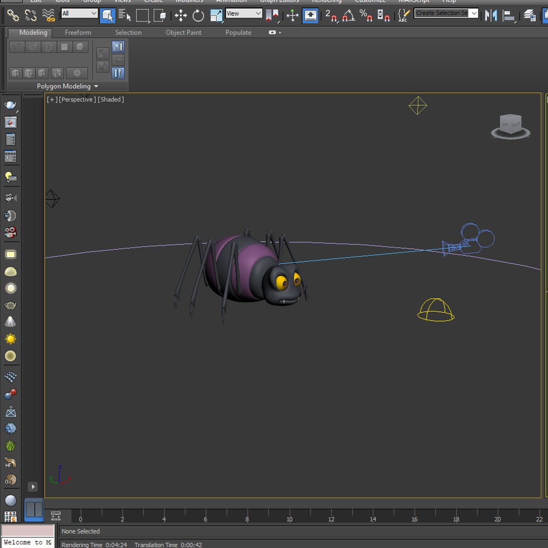 Spider Cartoon 3D Model - TurboSquid 1630058