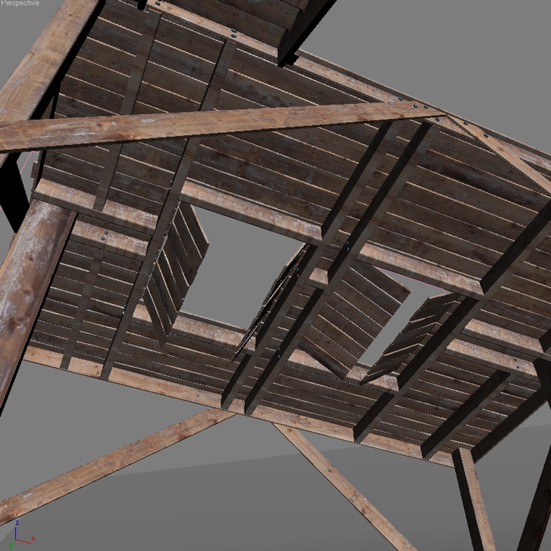 3d Hangman S Gallows Model