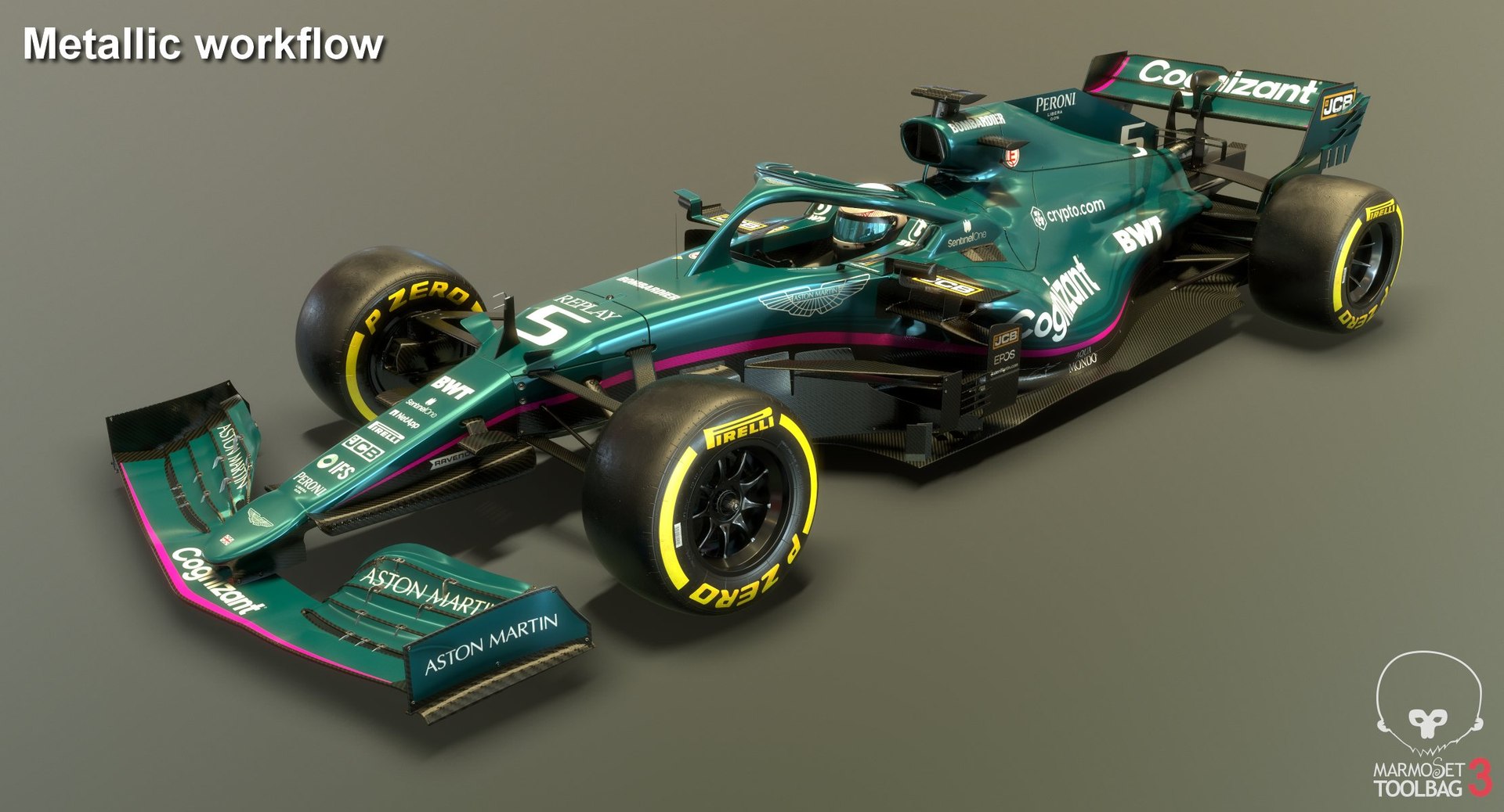 Aston martin formula 1 3D model - TurboSquid 1708935