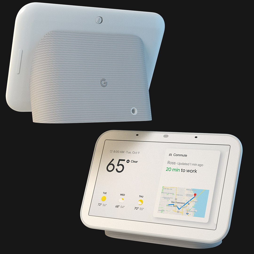 Google Home Hub 3D Model - TurboSquid 1338922