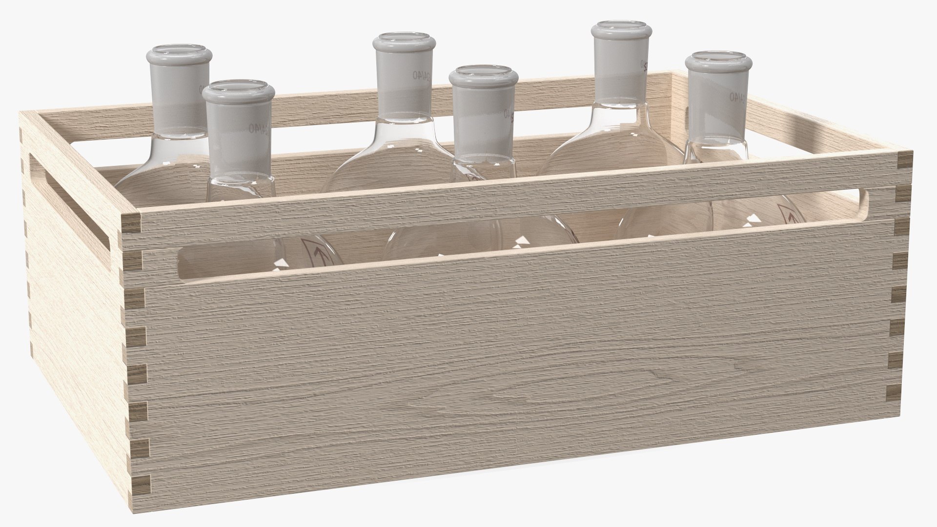3D Stacking Crate With Flasks - TurboSquid 1925363