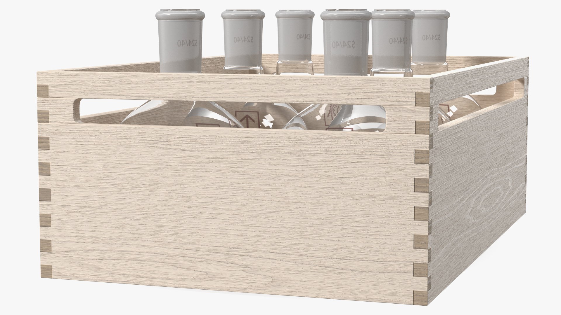 3D Stacking Crate With Flasks - TurboSquid 1925363