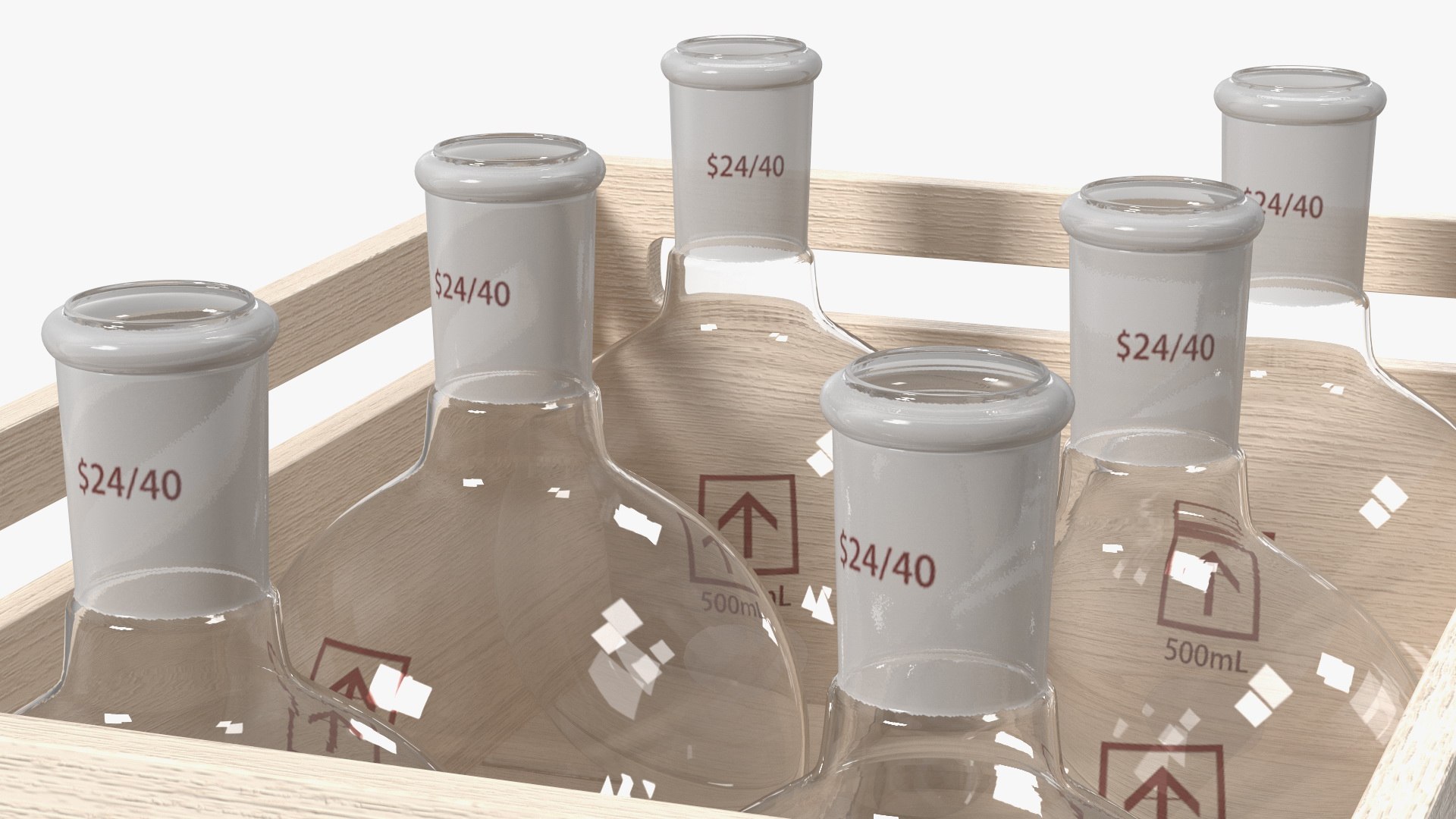 3D Stacking Crate With Flasks - TurboSquid 1925363