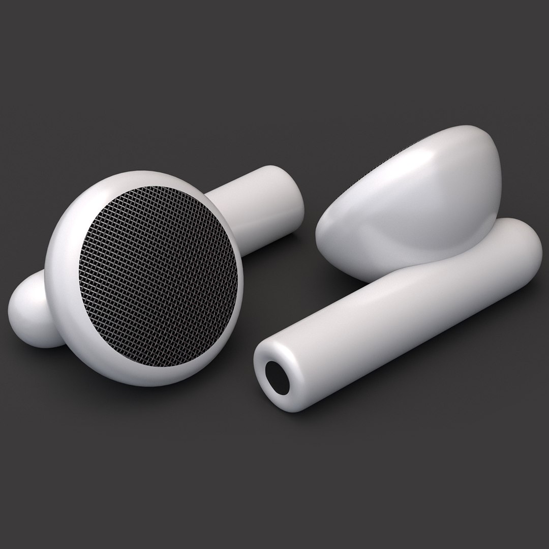 3D Earphones Earbuds Model - TurboSquid 1969744