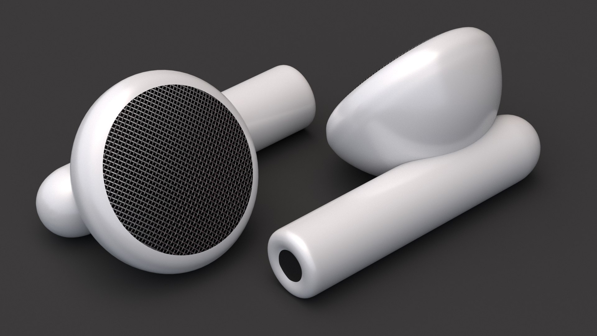 3D Earphones Earbuds Model - TurboSquid 1969744