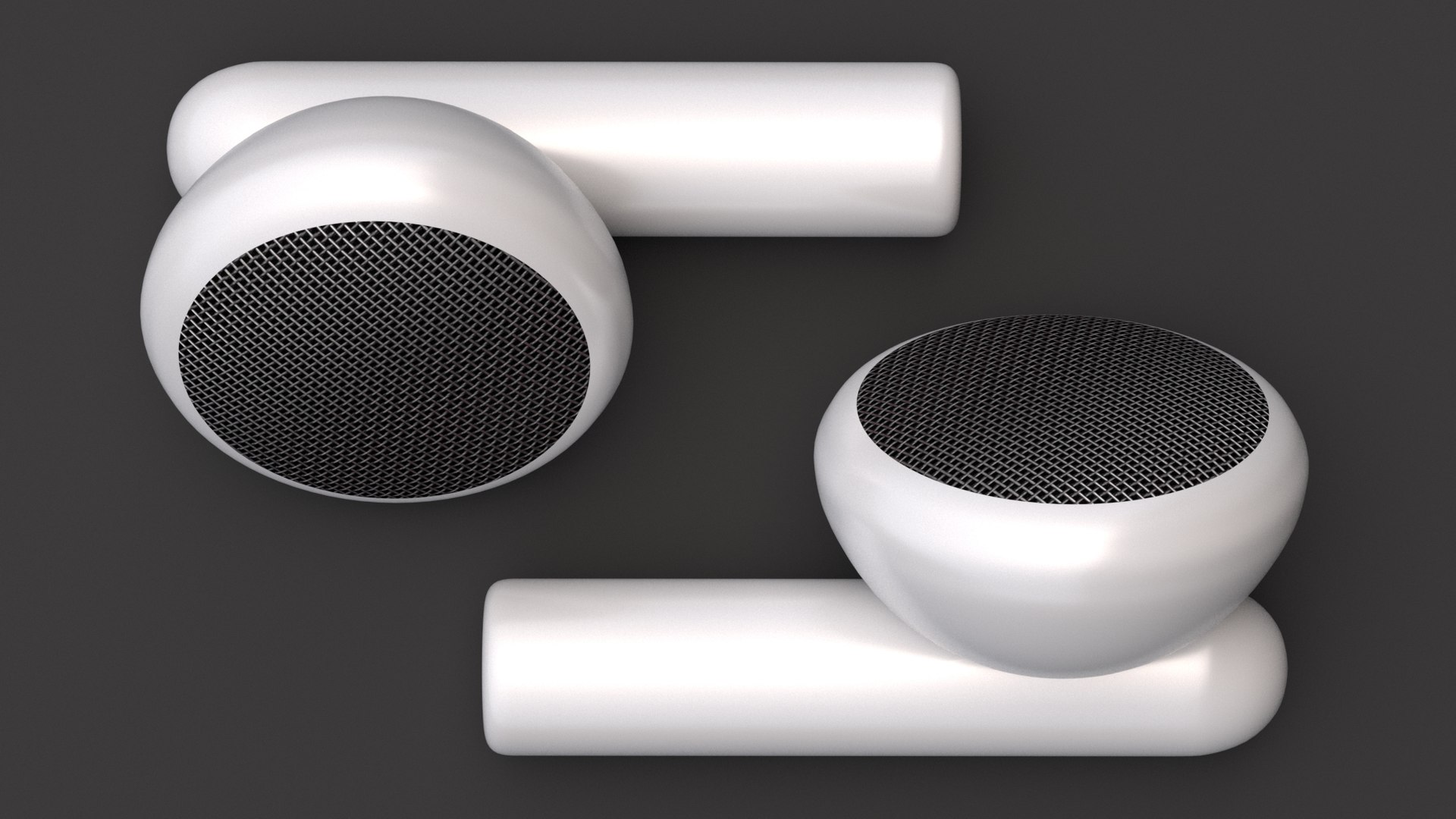 3D Earphones Earbuds Model - TurboSquid 1969744