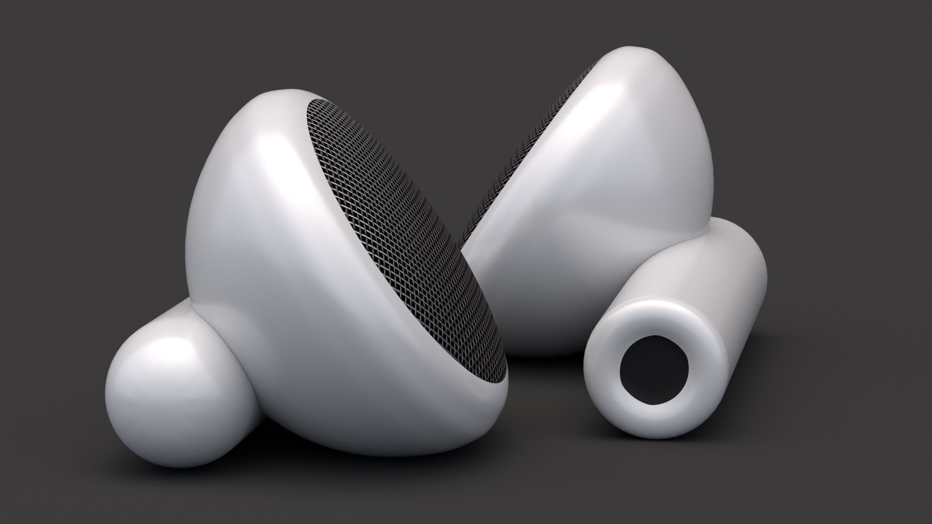 3D Earphones Earbuds Model - TurboSquid 1969744