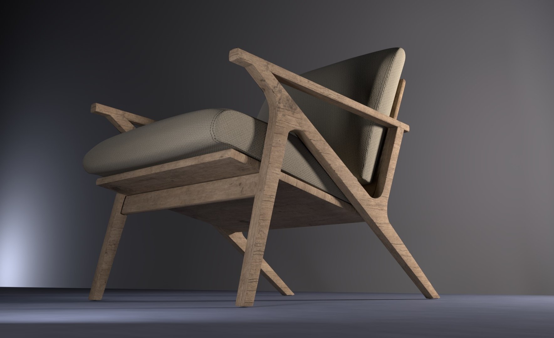 Realistic arm chair 3D - TurboSquid 1636668