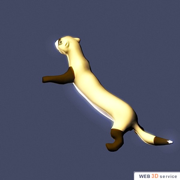 ferret animation 3d max