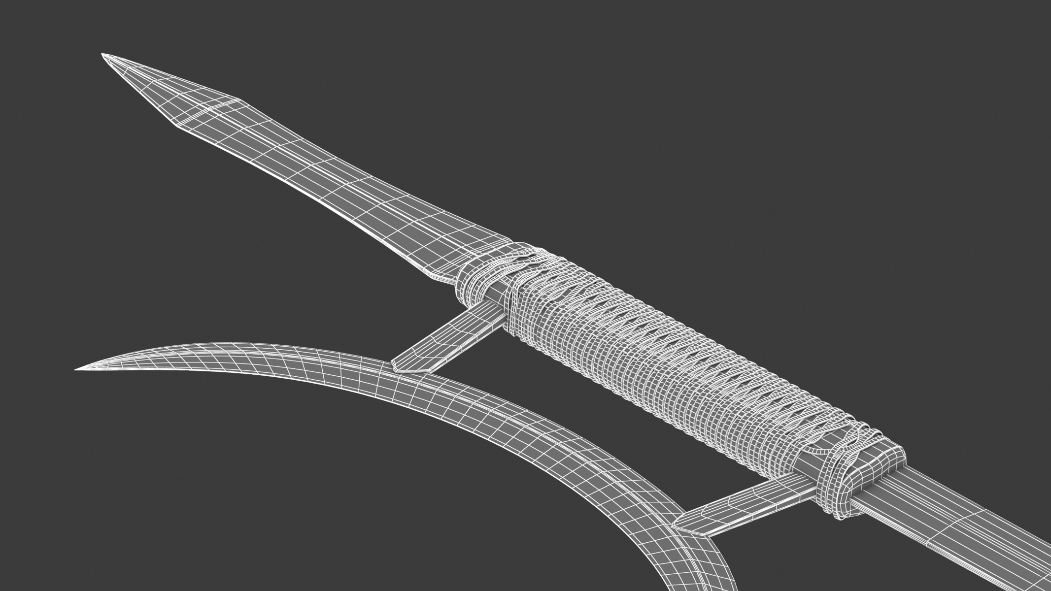 3D Hook Sword - TurboSquid 1724360