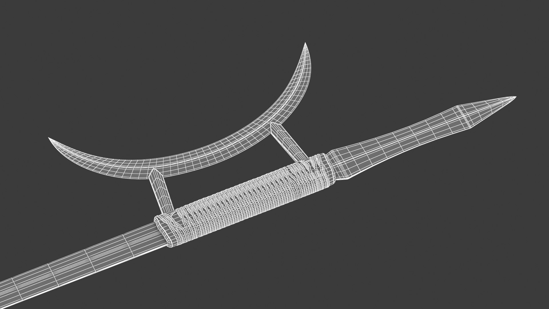 3D Hook Sword - TurboSquid 1724360