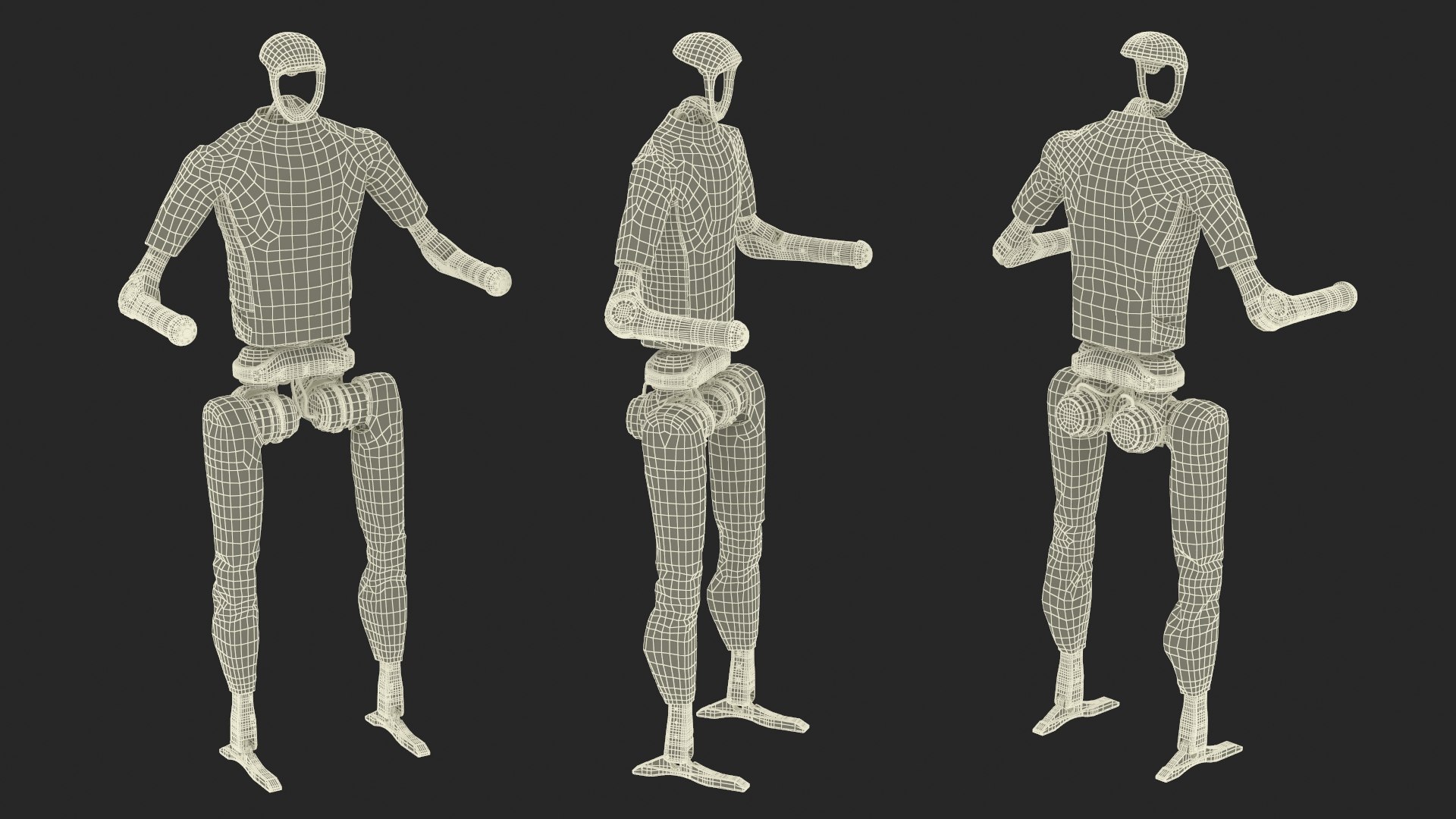 Unitree H1 Humanoid Robot 3D Model - TurboSquid 2320283