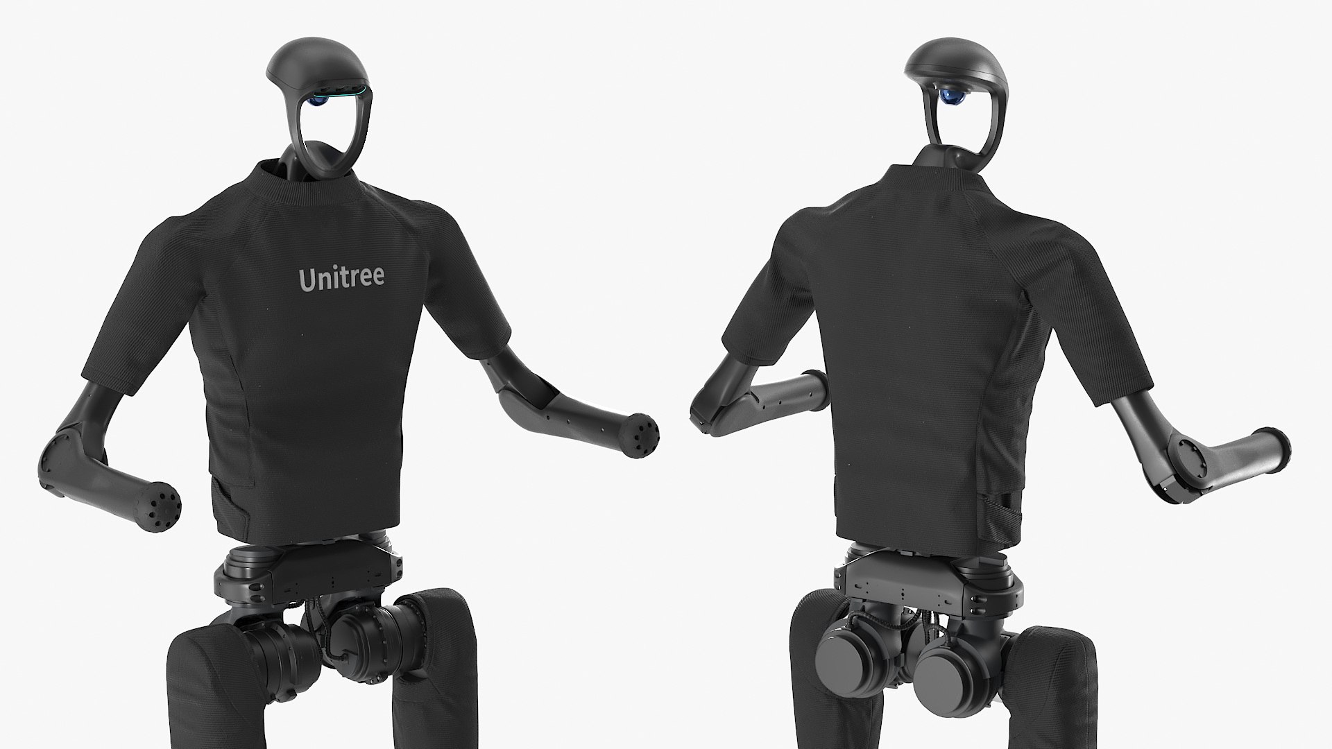 Unitree H1 Humanoid Robot 3D Model - TurboSquid 2320283