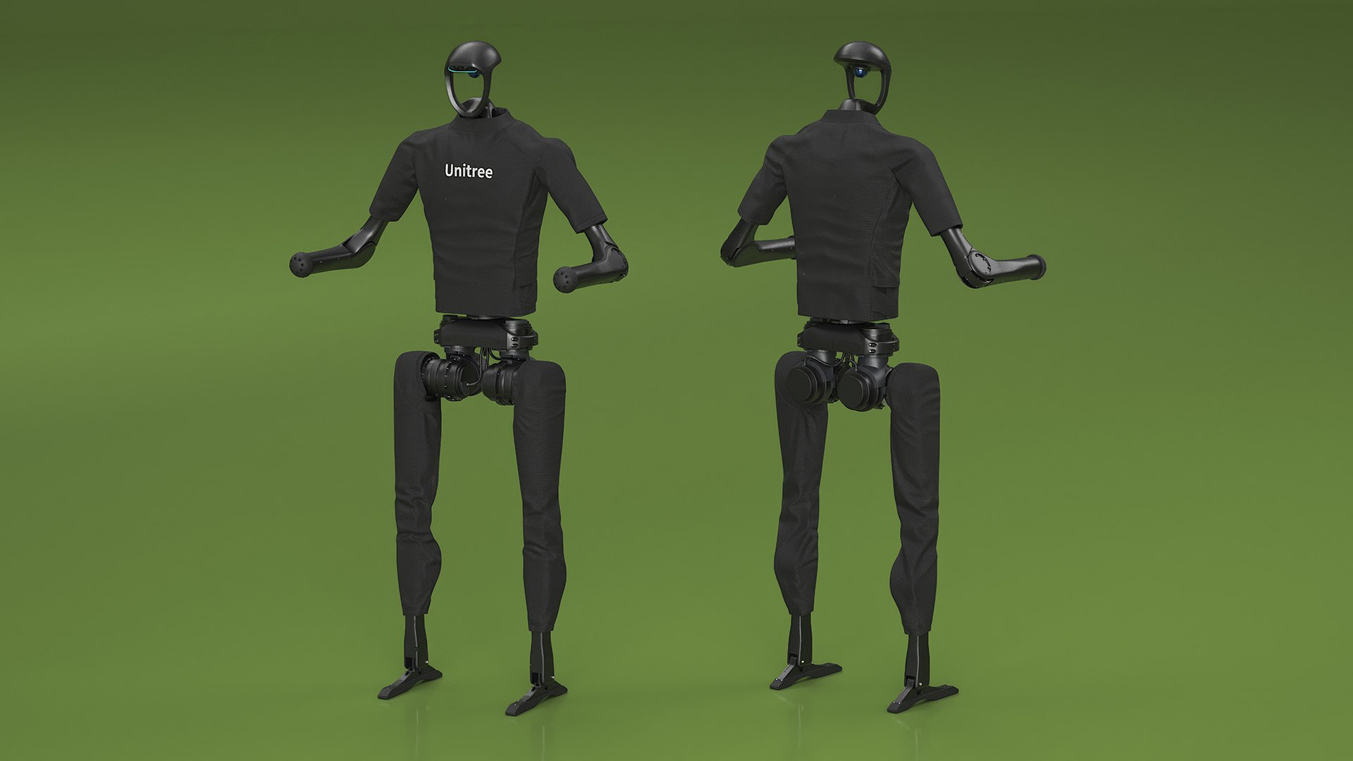 Unitree H1 Humanoid Robot 3D Model - TurboSquid 2320283