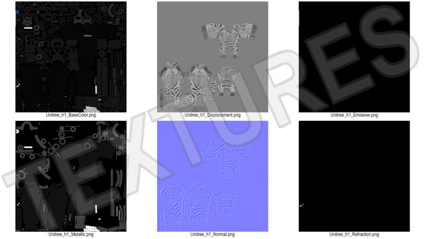 modelo 3d Robot humanoide Unitree H1 - TurboSquid 2320283