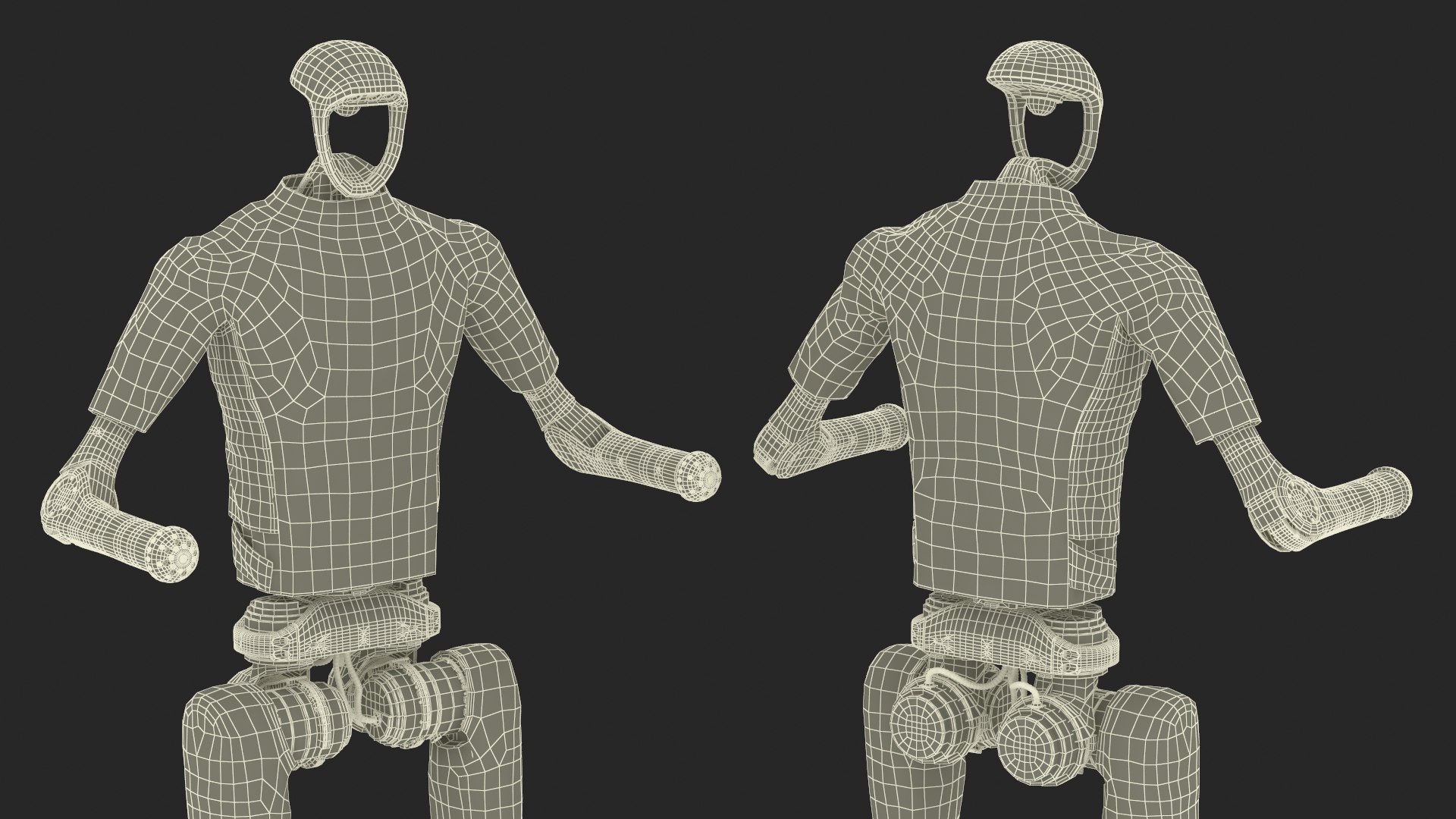 Unitree H1 Humanoid Robot 3D Model - TurboSquid 2320283