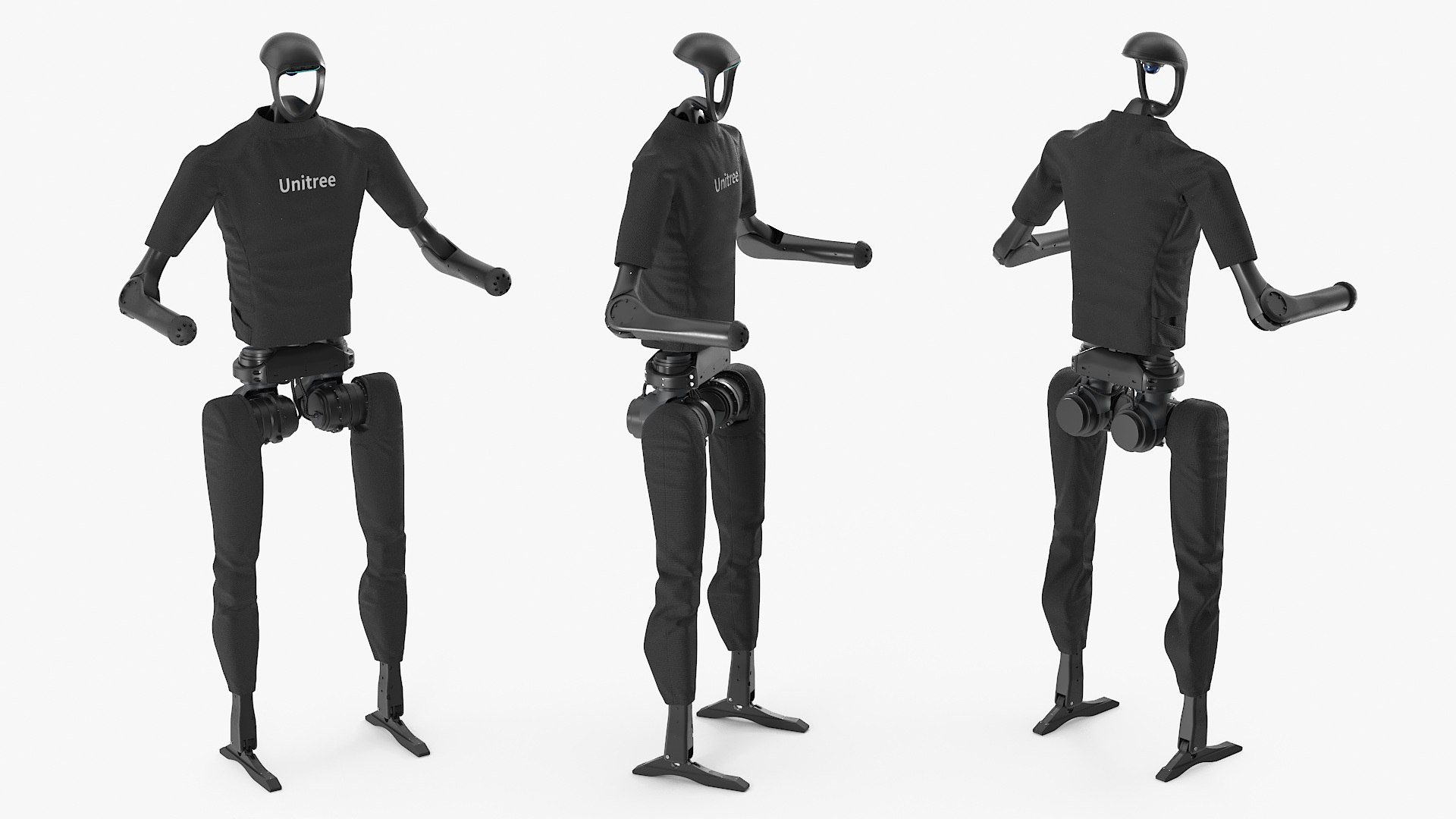 Unitree H1 Humanoid Robot 3D Model - TurboSquid 2320283