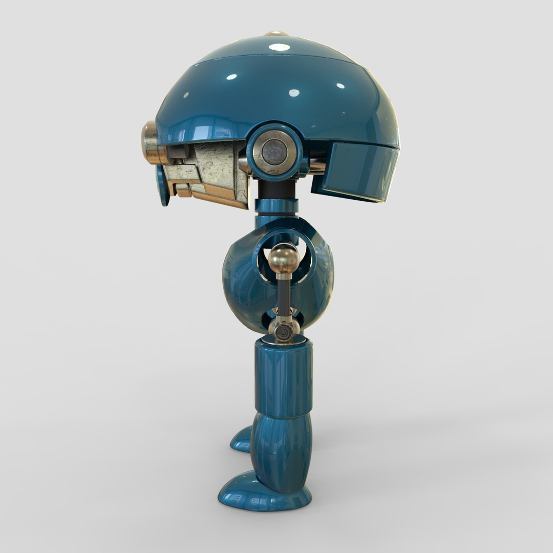 Robot cartoon b 3D - TurboSquid 1180240