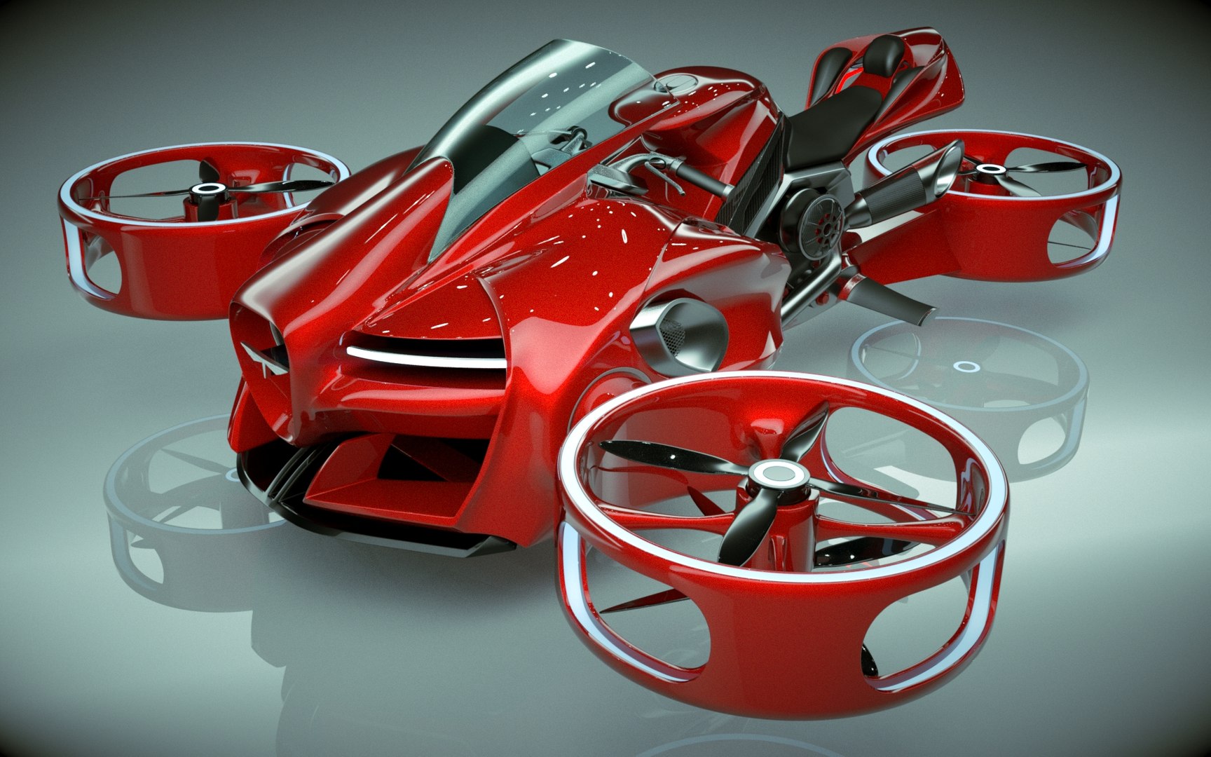 T Copter Bike 5 In 1 Collection 02 3D Model - TurboSquid 1986894